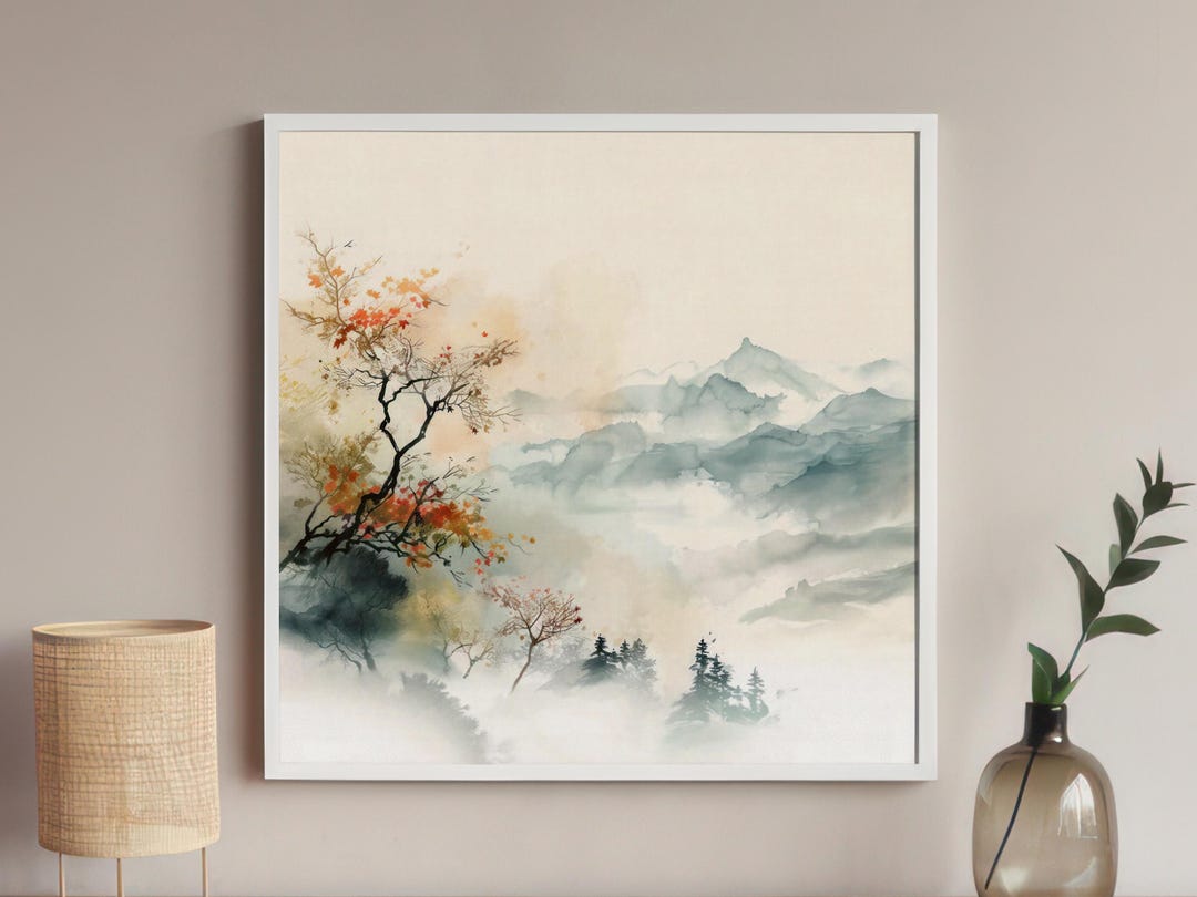 Japanese Art, Japandi Printed Wall Art, Japan Fine Art, Japanese Wall ...