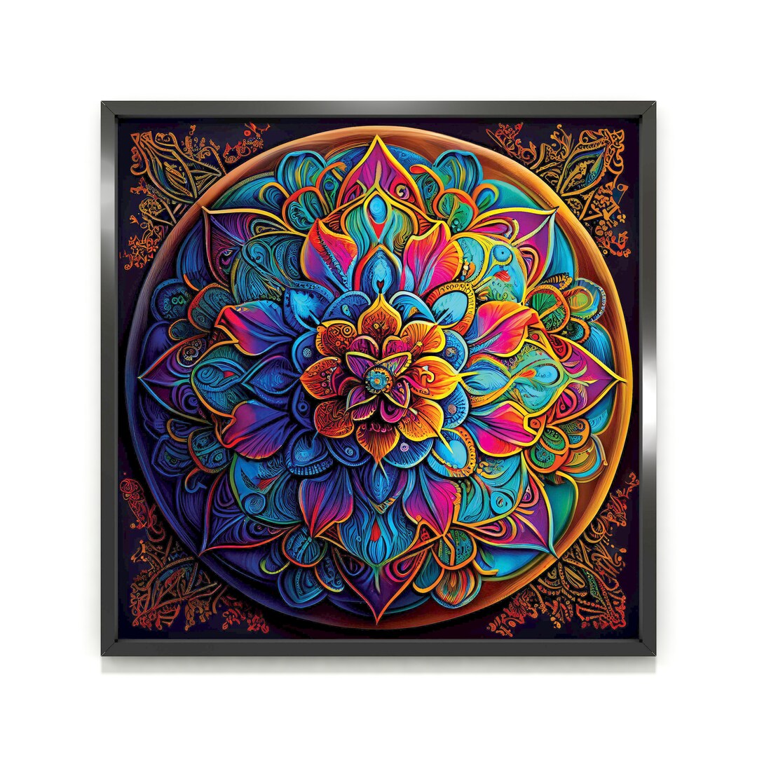 Spiritual Decor, Spiritual Mandala, Mandala Wall Art, Spiritual Wall ...