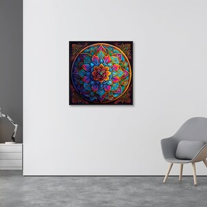Spiritual Decor, Spiritual Mandala, Mandala Wall Art, Spiritual Wall ...