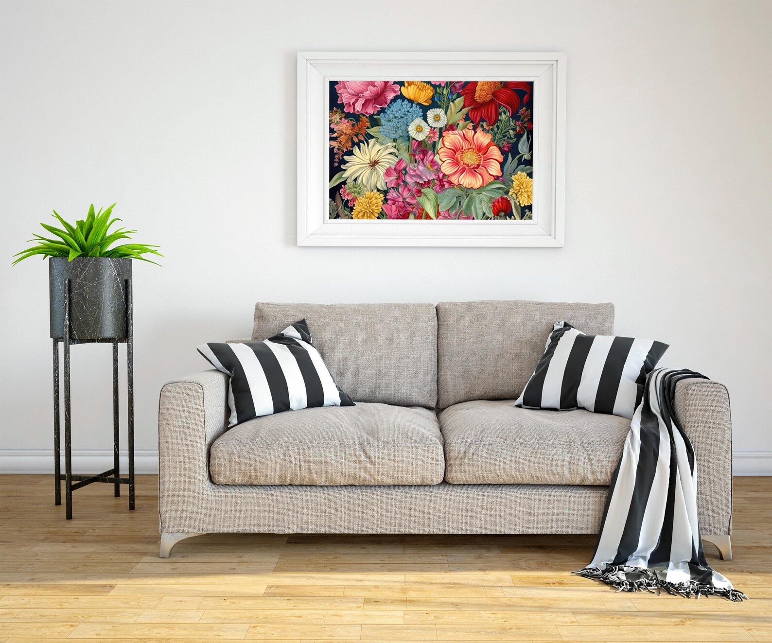 Joyful and Elegant Floral Art, Sentimental Botanical Illustration ...
