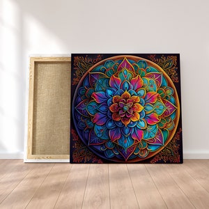 Spiritual Decor, Spiritual Mandala, Mandala Wall Art, Spiritual Wall ...