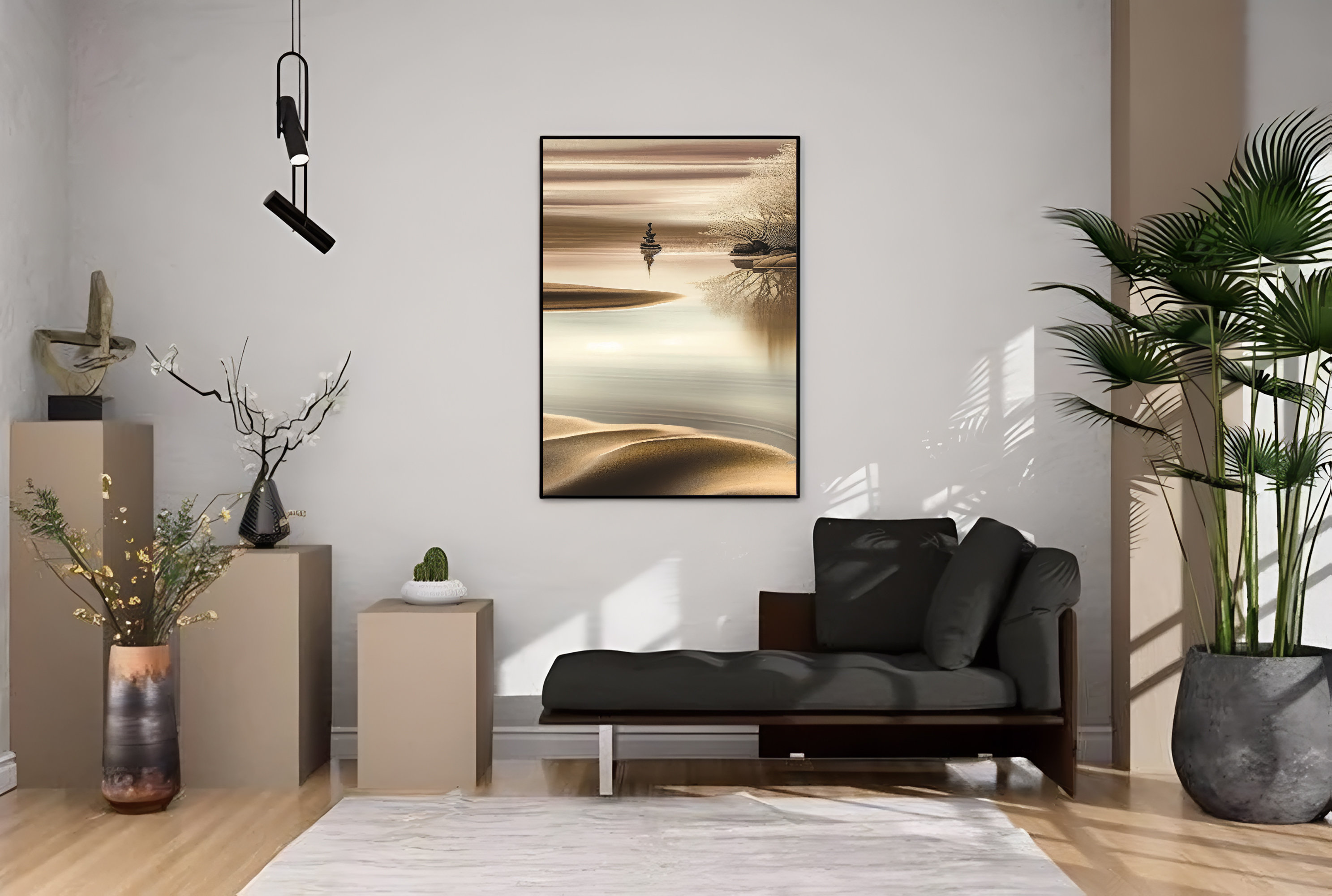 Zen Wall Art Printable Zen Wall Art Canvas Minimalist Zen - Etsy