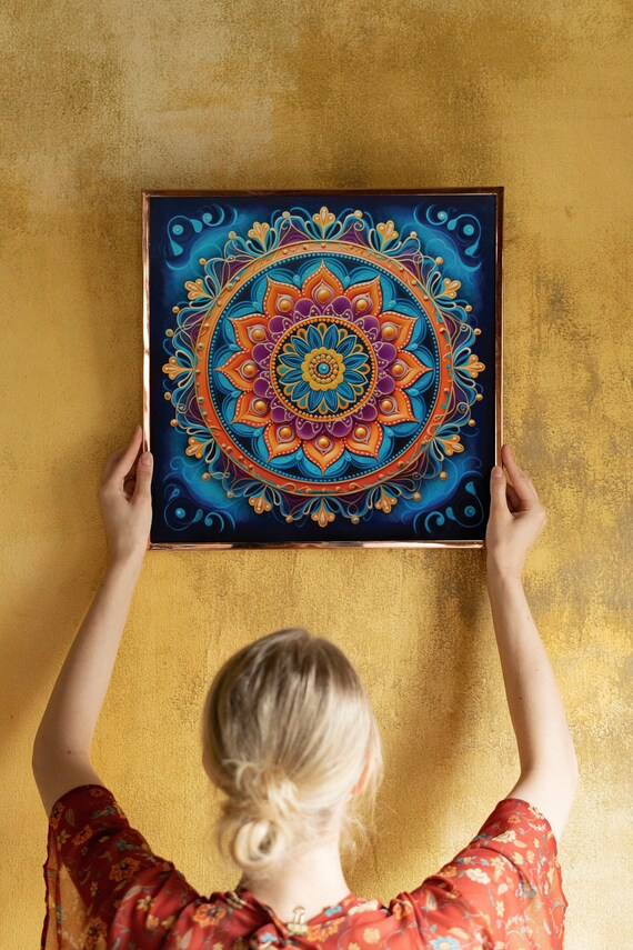 Spiritual Mandalas Divine Mandala, Zentangle, Spiritual Art For Peace,