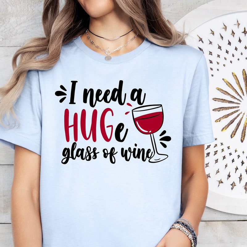 Wine Glass Shirt - Etsy