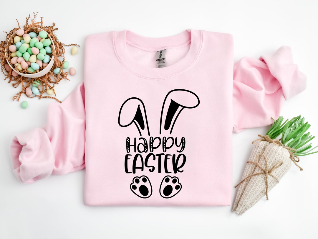 Happy Easter Bunny Shirt: Unisex Cotton Easter Day Shirts - Etsy