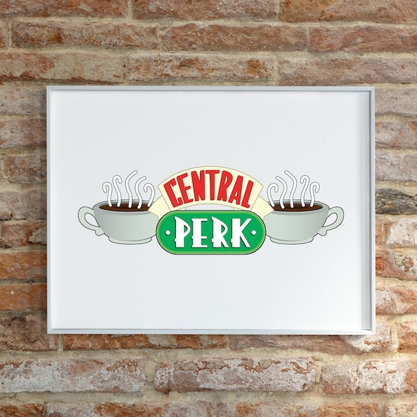 Friends Central Perk Printable - Etsy