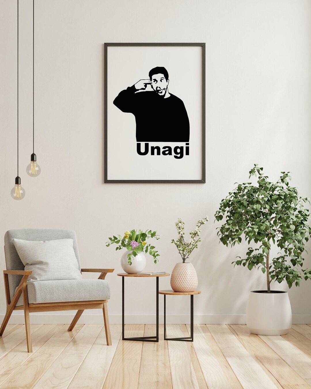 Friends TV Show, Ross Unagi, Wall Art, Home Decor, Printable Art, Fan ...