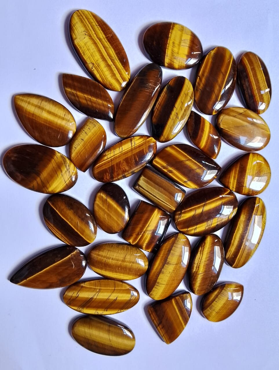 60%OFF Handmade Tiger Eye Lot Yellow Tiger Eye Lot Natural Tiger Eye ...