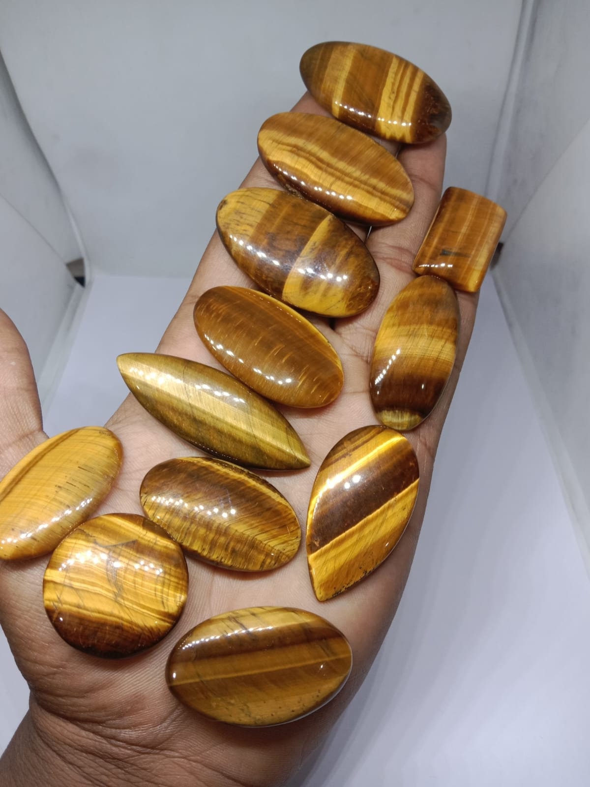 60%OFF Handmade Tiger Eye Lot Yellow Tiger Eye Lot Natural Tiger Eye ...