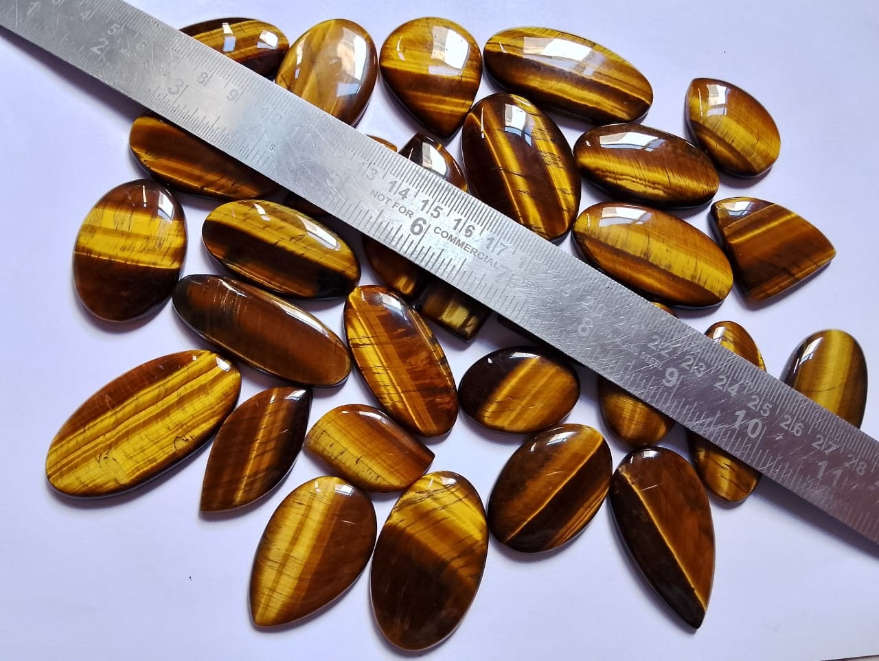 60%OFF Handmade Tiger Eye Lot Yellow Tiger Eye Lot Natural Tiger Eye ...