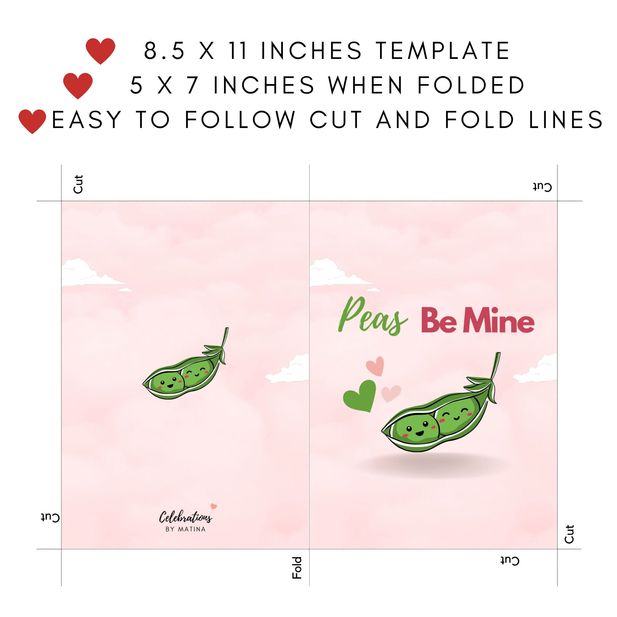 Cute Printable Love Card – Funny Love Card, Digital Love Card. 5 X 7 ...