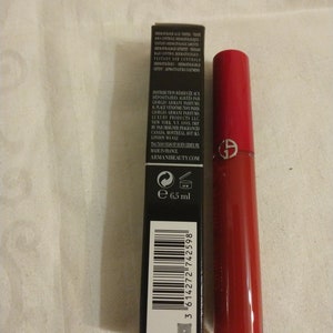 Giorgio Armani Lip Maestro Intense Velvet Color 415 Red Wood 0.22 Oz - Etsy