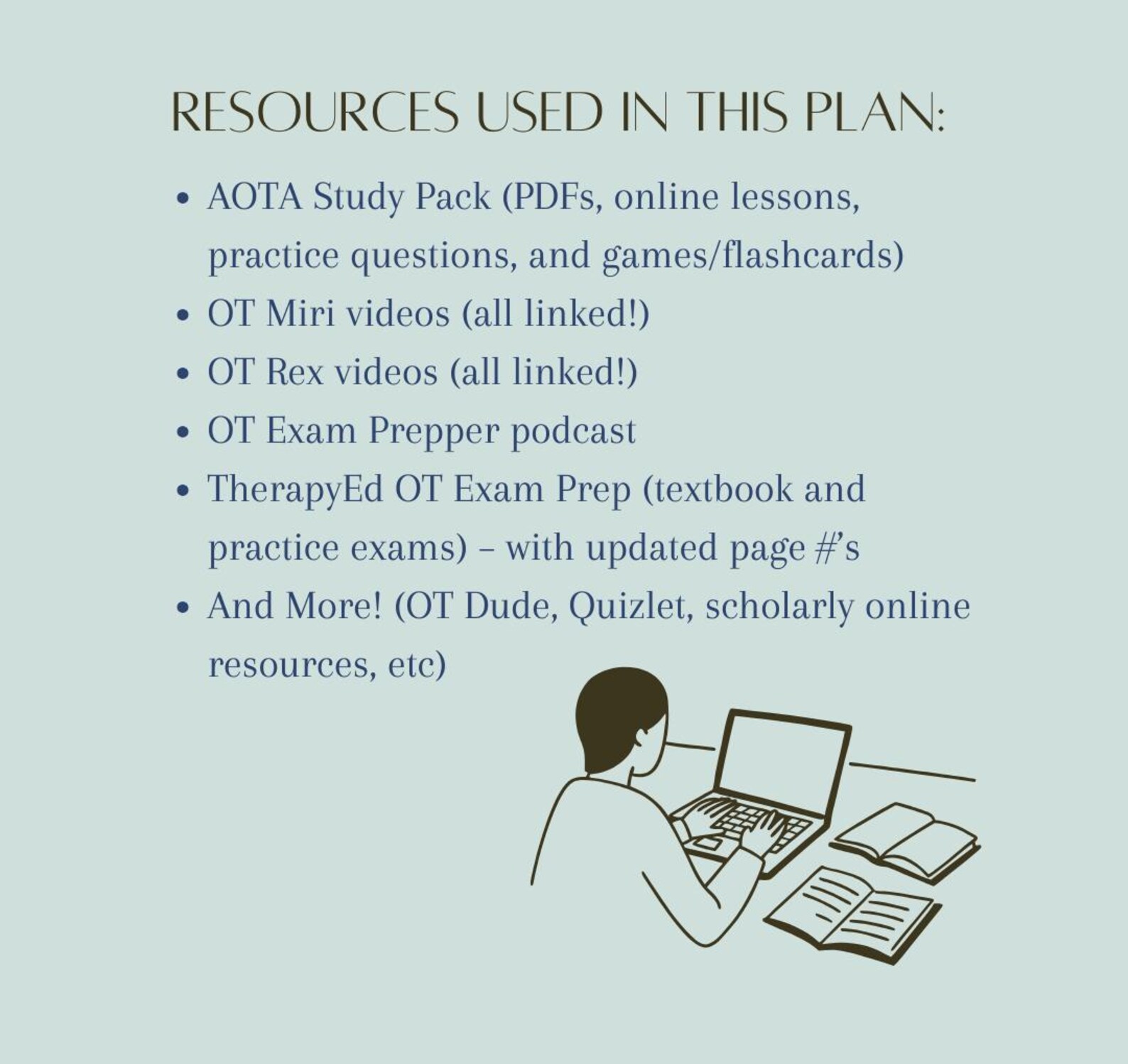 NBCOT Exam 6 Week Study Plan/guide (OTR) - Etsy