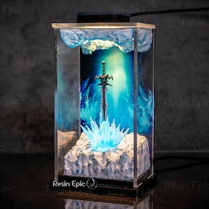 Frostmourne Sword Lamp – World of Warcraft Inspired Resin LED Light ...