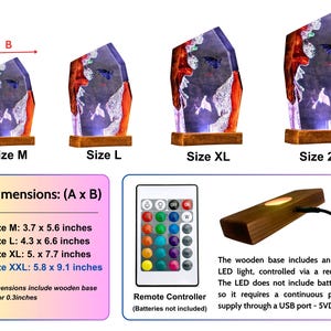 Toothless and Light Fury Resin Night Lights – Dual Resin Night Light ...