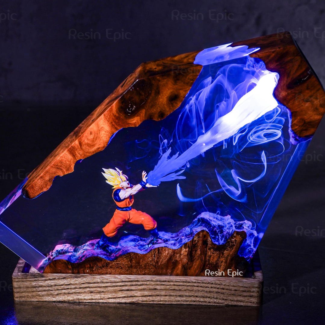 Super Anime Resin Night Light, Dragon Ball Z Figure, Gift Ideas for Him ...