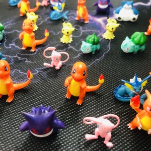 Pokemon figures - Etsy