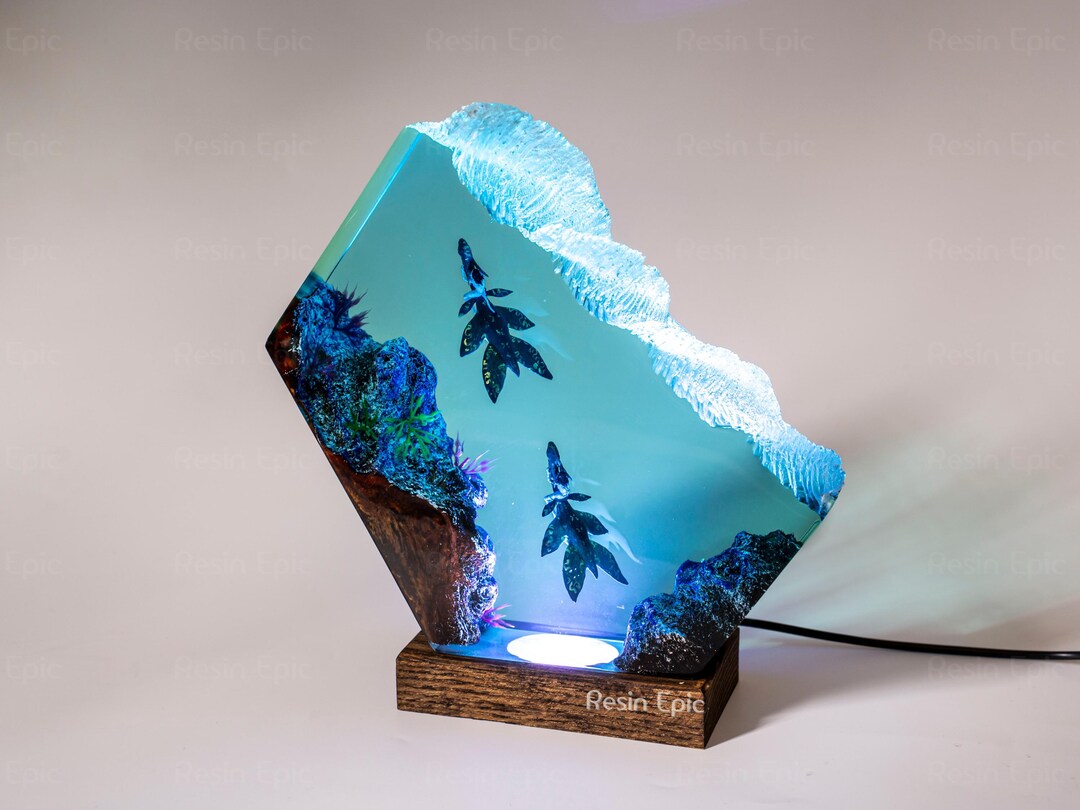 Ilu Avatar 2 Way of the Water, Avatar 3, Epoxy and Wooden Night Lights ...
