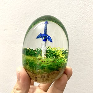 Rusty Master Sword Night Light, Epoxy Resin Wood Lamp, Gift for Him ...