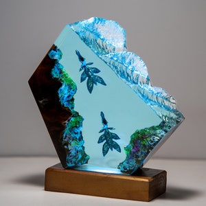 Ilu Avatar 2 Way of the Water, Avatar 3, Epoxy and Wooden Night Lights ...