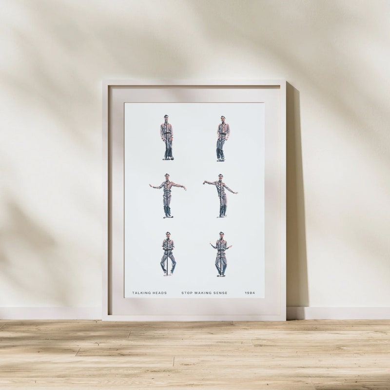 Talking Heads Poster - Etsy