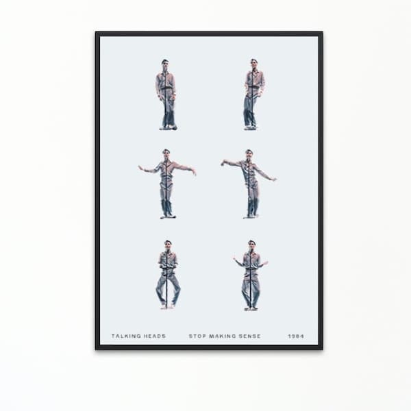 Talking Heads Poster - Etsy Talking Heads Poster - Etsy