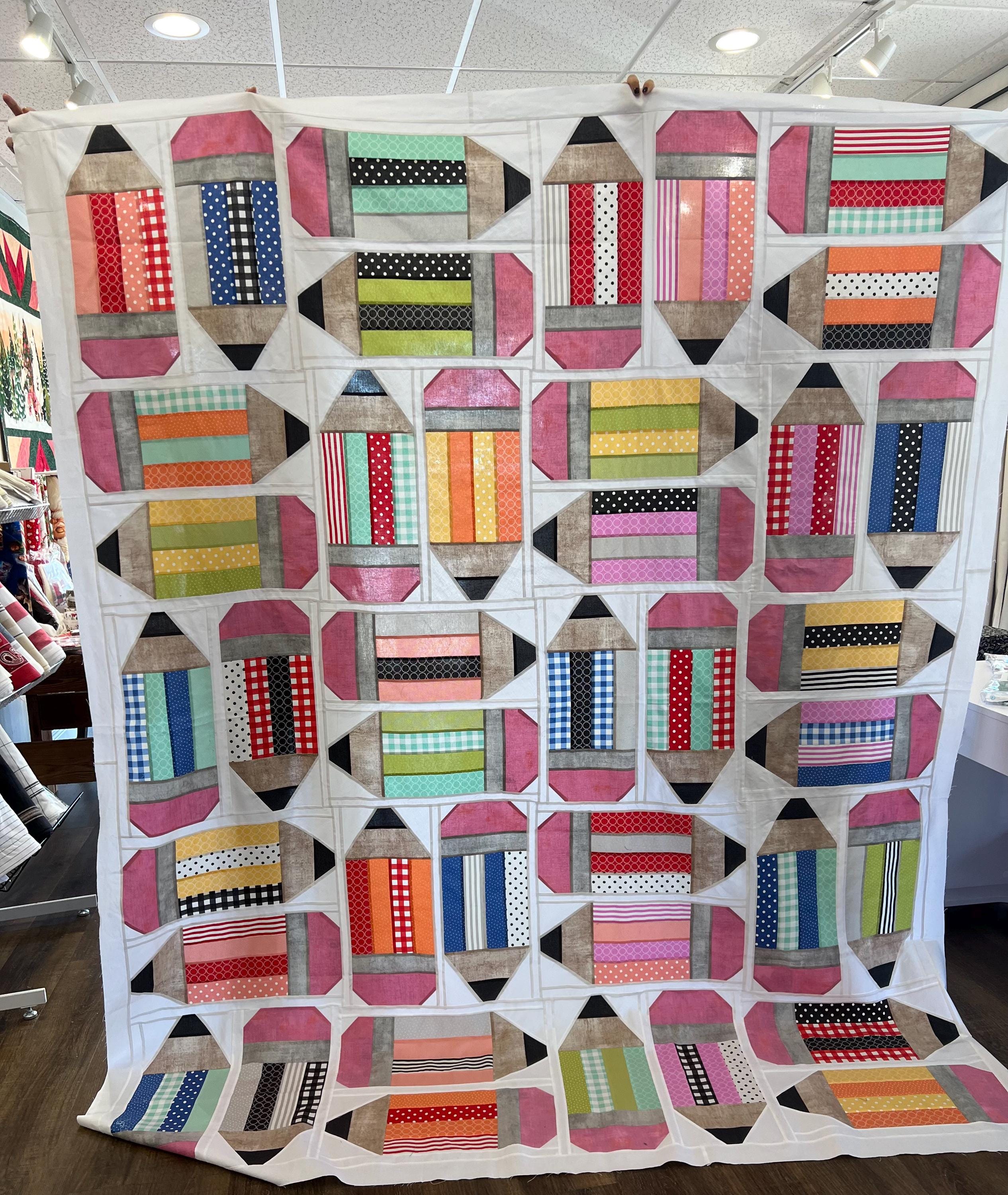 Stubby Pencils Quilt Pattern - Jelly Roll & Layer Cake Friendly - Etsy