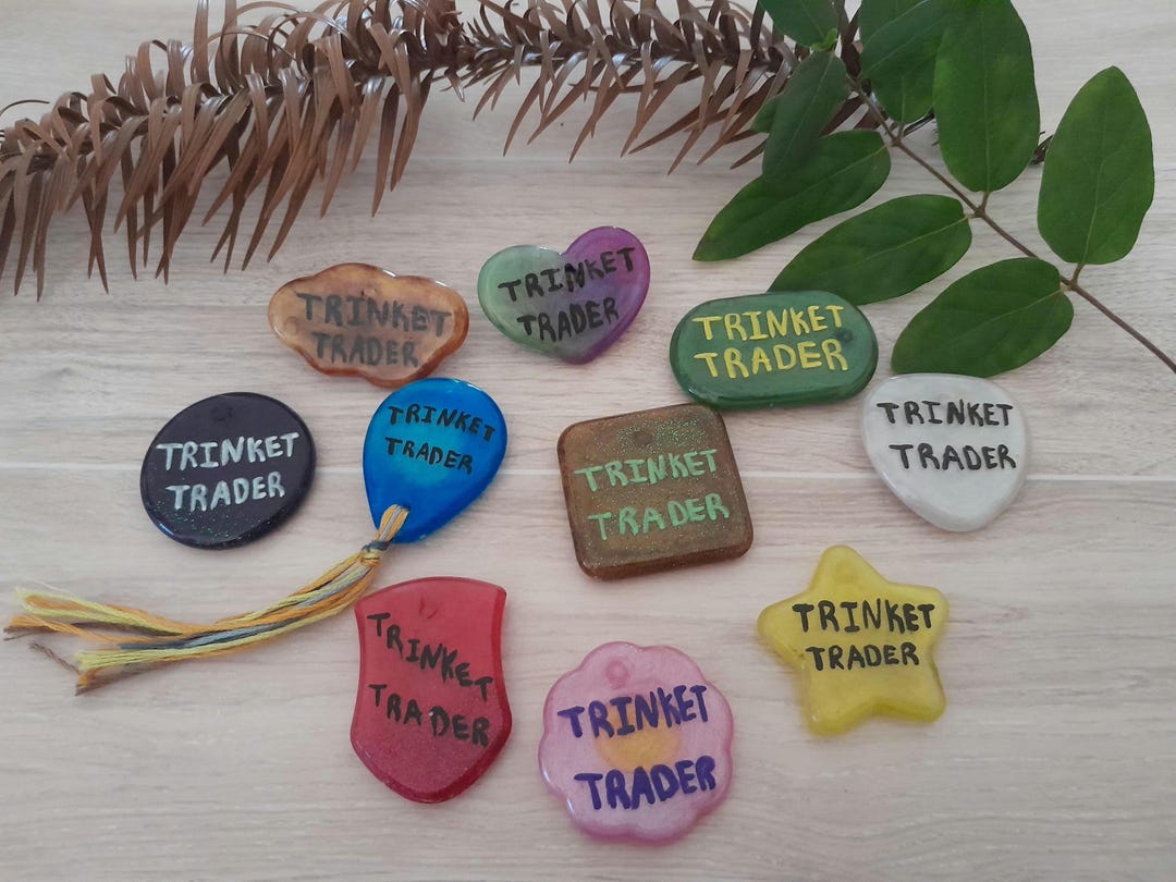 Handmade Trinket Trader Badge Pin: Renaissance Faire LARP Accessory - Etsy