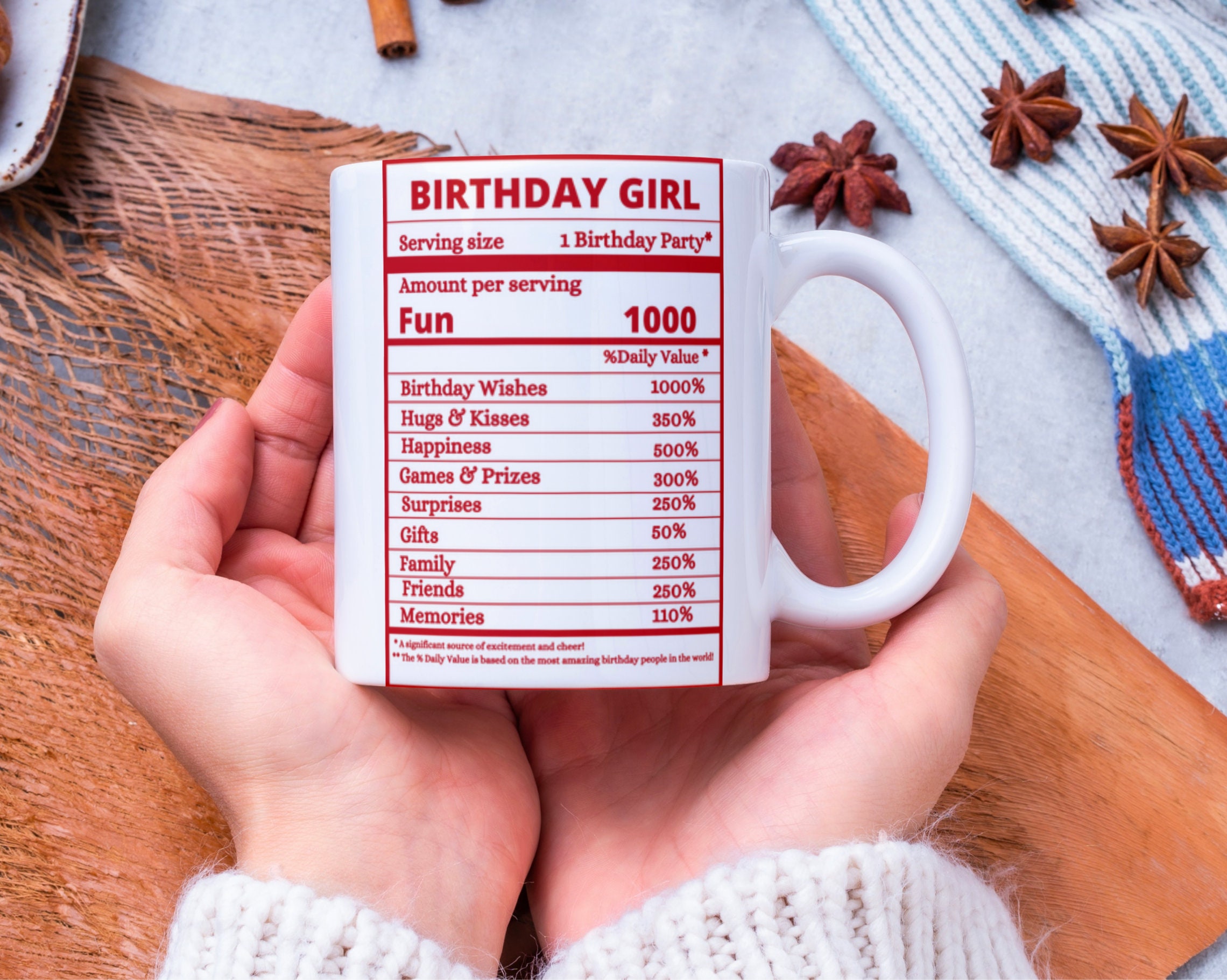 Birthday Nutrition Facts Chip Bag Template (digital Download) - Etsy