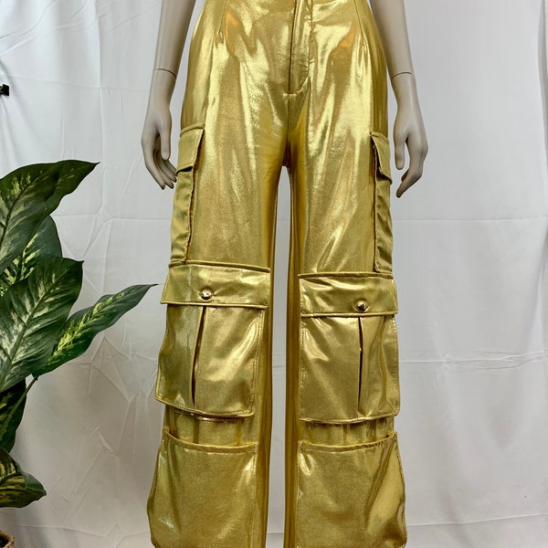Gold Pants - Etsy