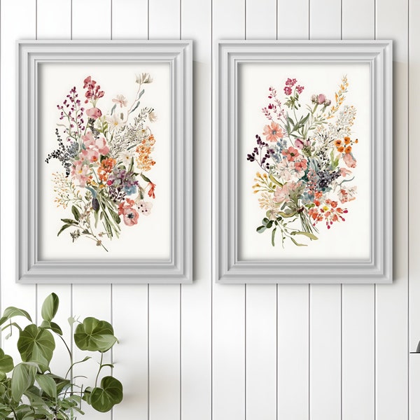 Floral Wall Art - Etsy