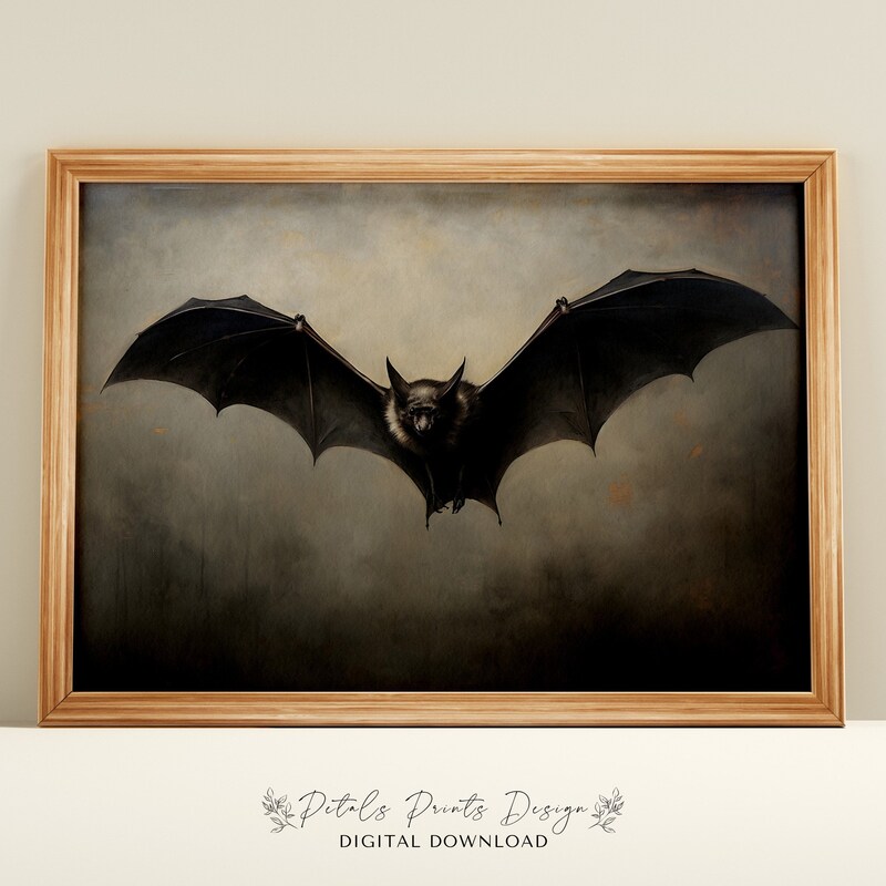 Bat Poster - Etsy