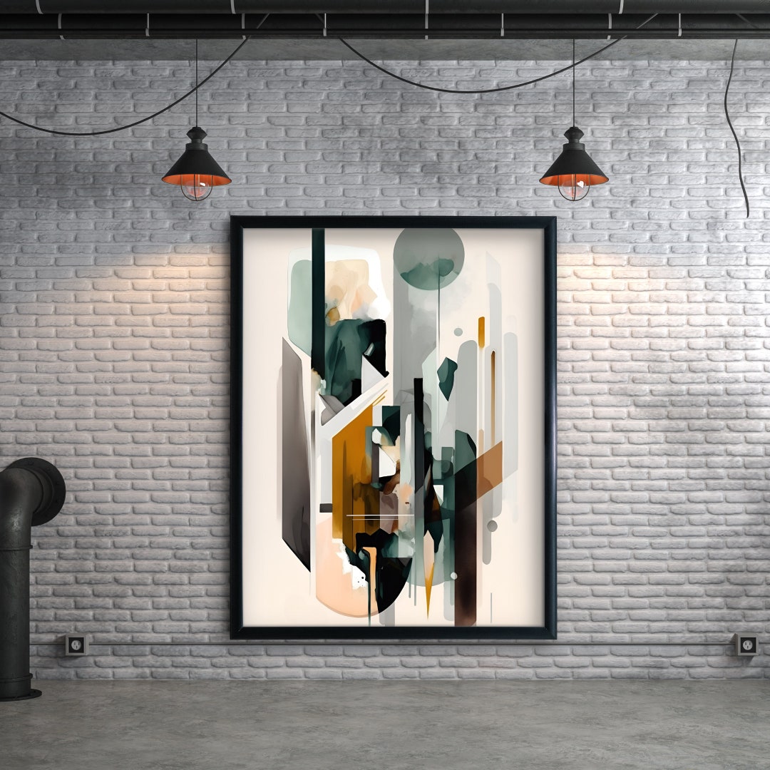 Extra Large Modern Abstract Wall Art, Printable Download, Instant ...