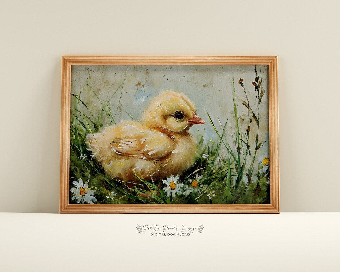 Vintage Downloadable Spring Wall Art, Rustic Printable Wall Art ...