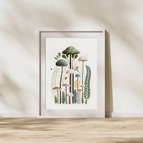 Mushroom Inspired Art