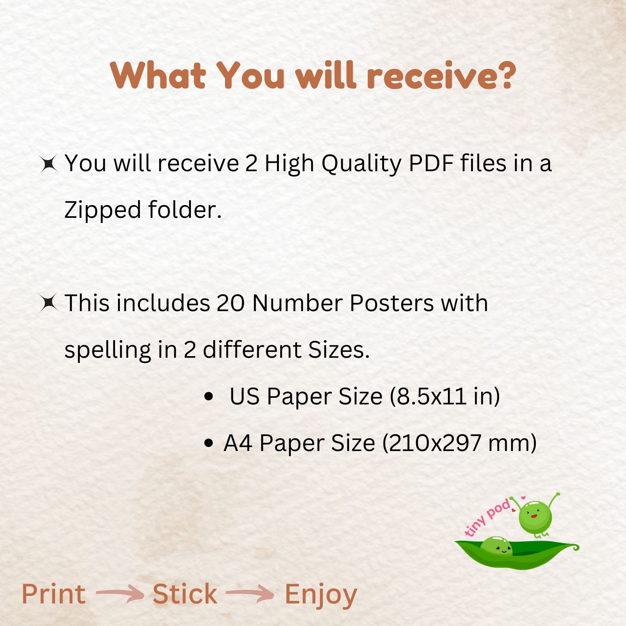 Number Posters(1-20) – Educational Printable for Preschoolers ...