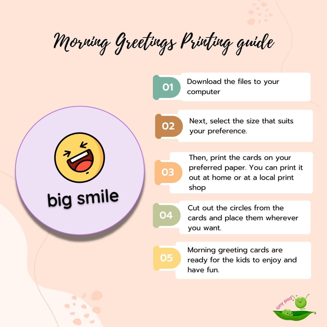 Good Morning Greetings Printable Nursery Decor - Welcoming Kids With ...