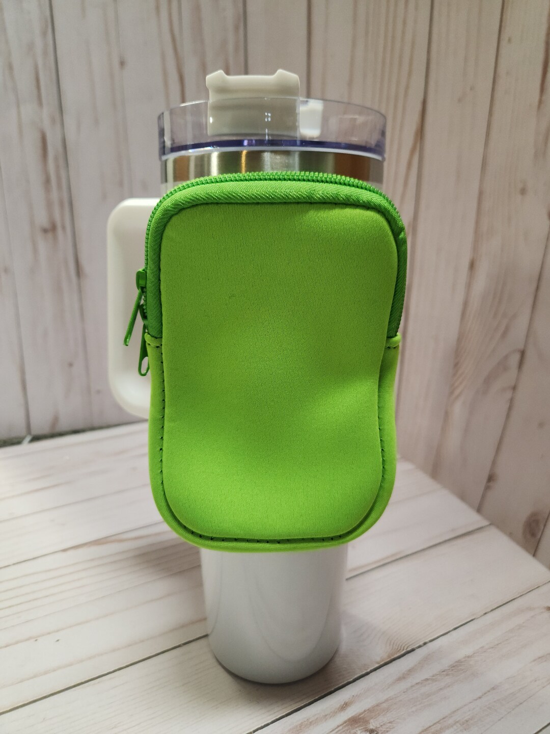 40oz Tumbler Zipper Bags With Elastic and Velcro Straps Tumbler Bags ...