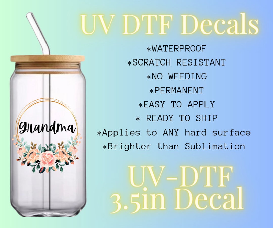 RTS/UVDTF/ 3inch Decals/ Ready to Apply/easy to Use/ UV - Etsy