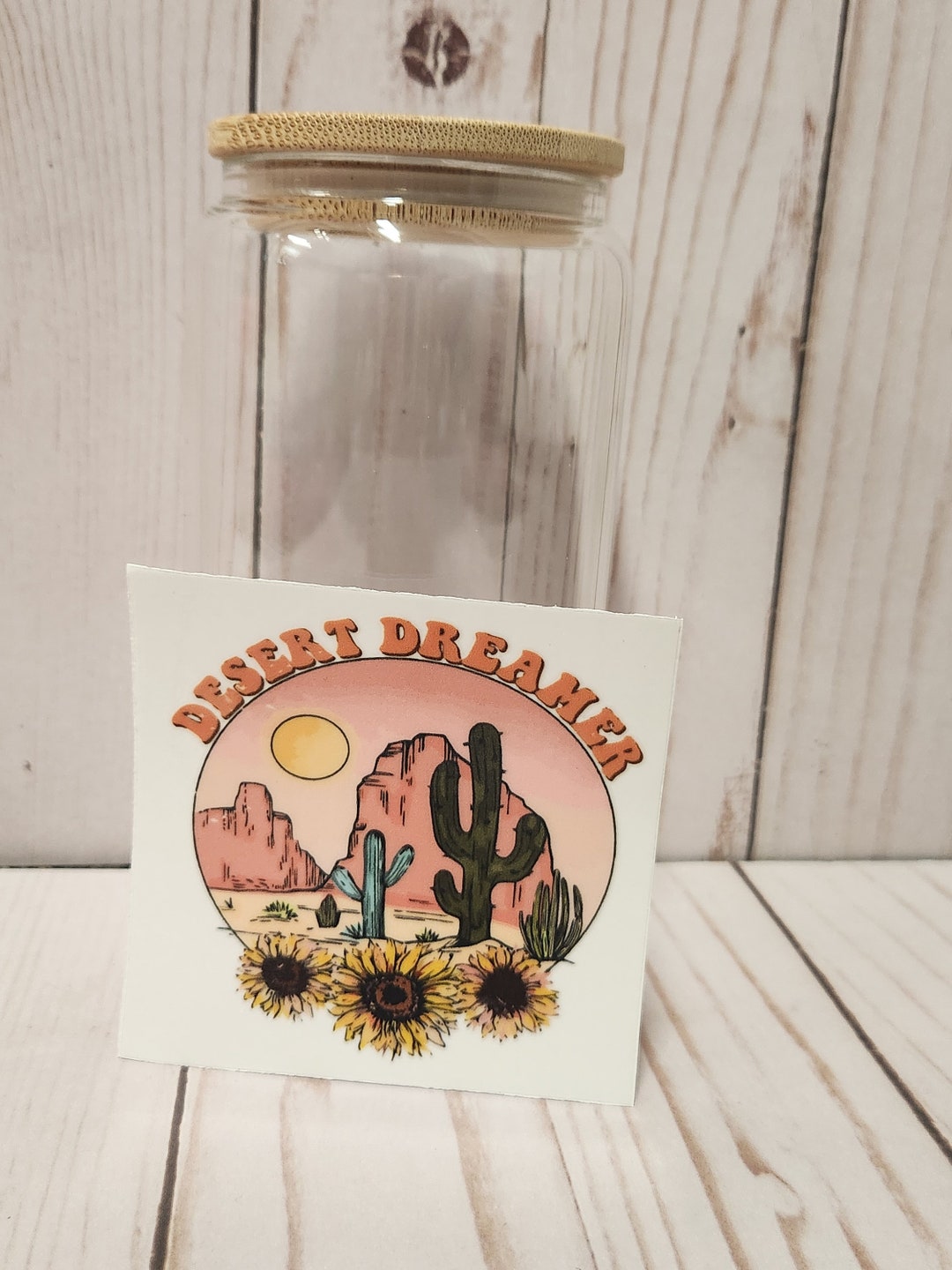 RTS/UVDTF/ 3inch Decals/ Ready to Apply/easy to Use/ UV Decals/cactus ...