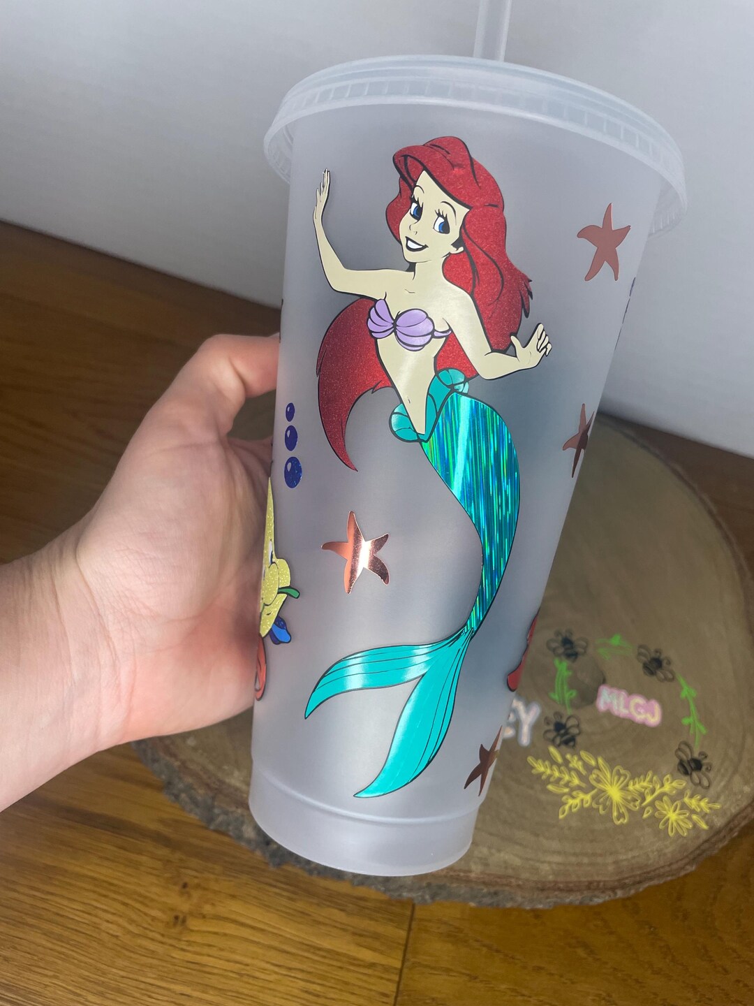 Little Mermaid Cup - Etsy