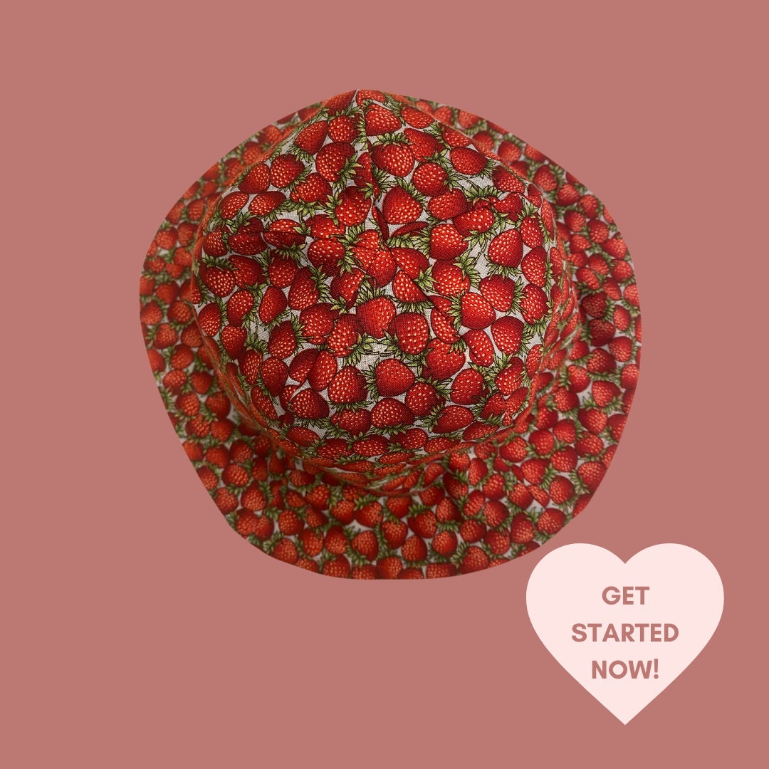 Tulip Hat Sewing Pattern Instant PDF Digital Download DIY With Instructions Make Your Own Cute ...