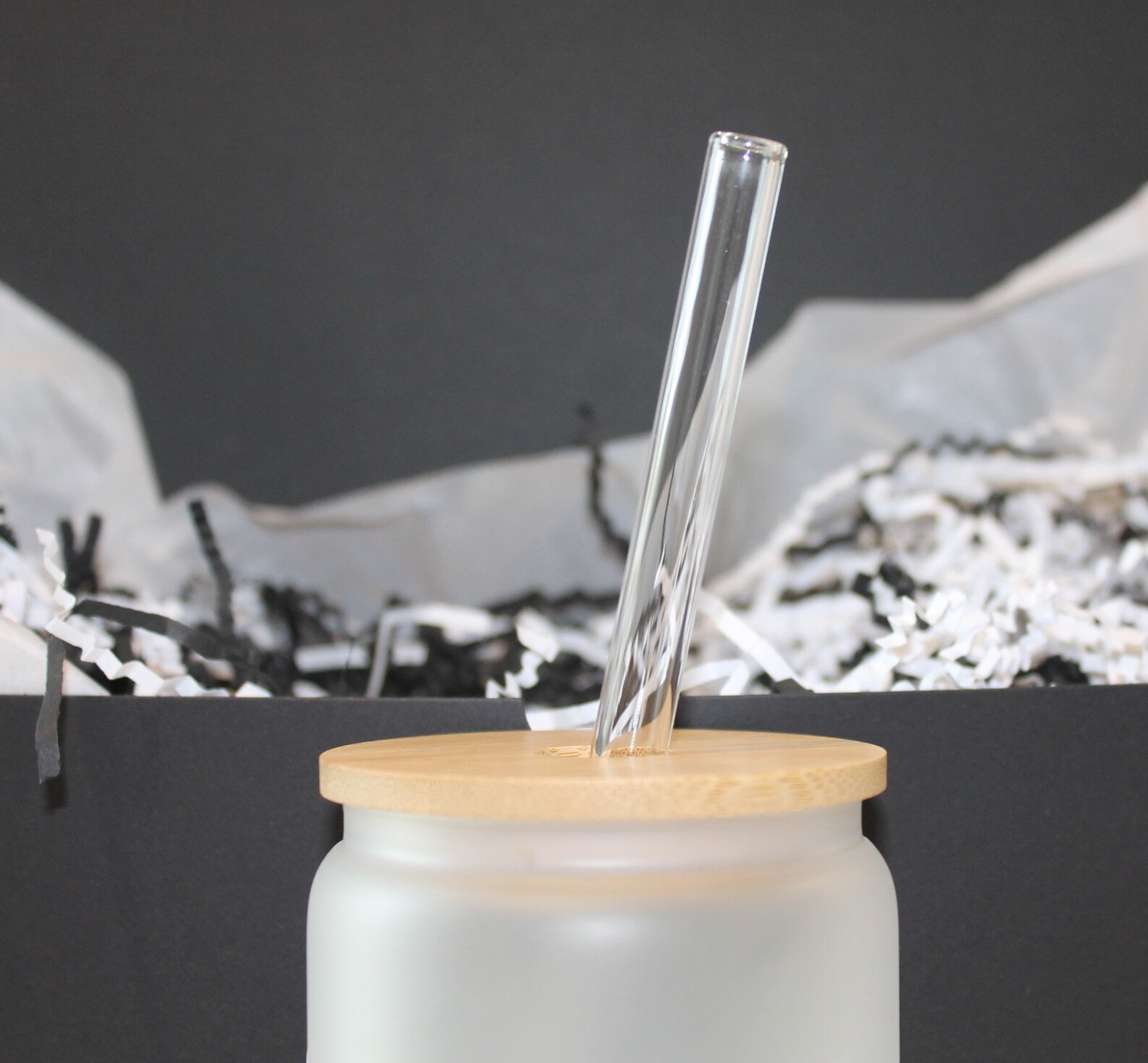 Iced Coffee Cup Glass With Lid and Straw Gift for Her Gifts - Etsy