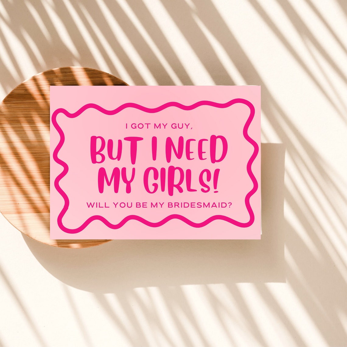 Printable Bridesmaids' Invitation Bridesmaids Invitation - Etsy