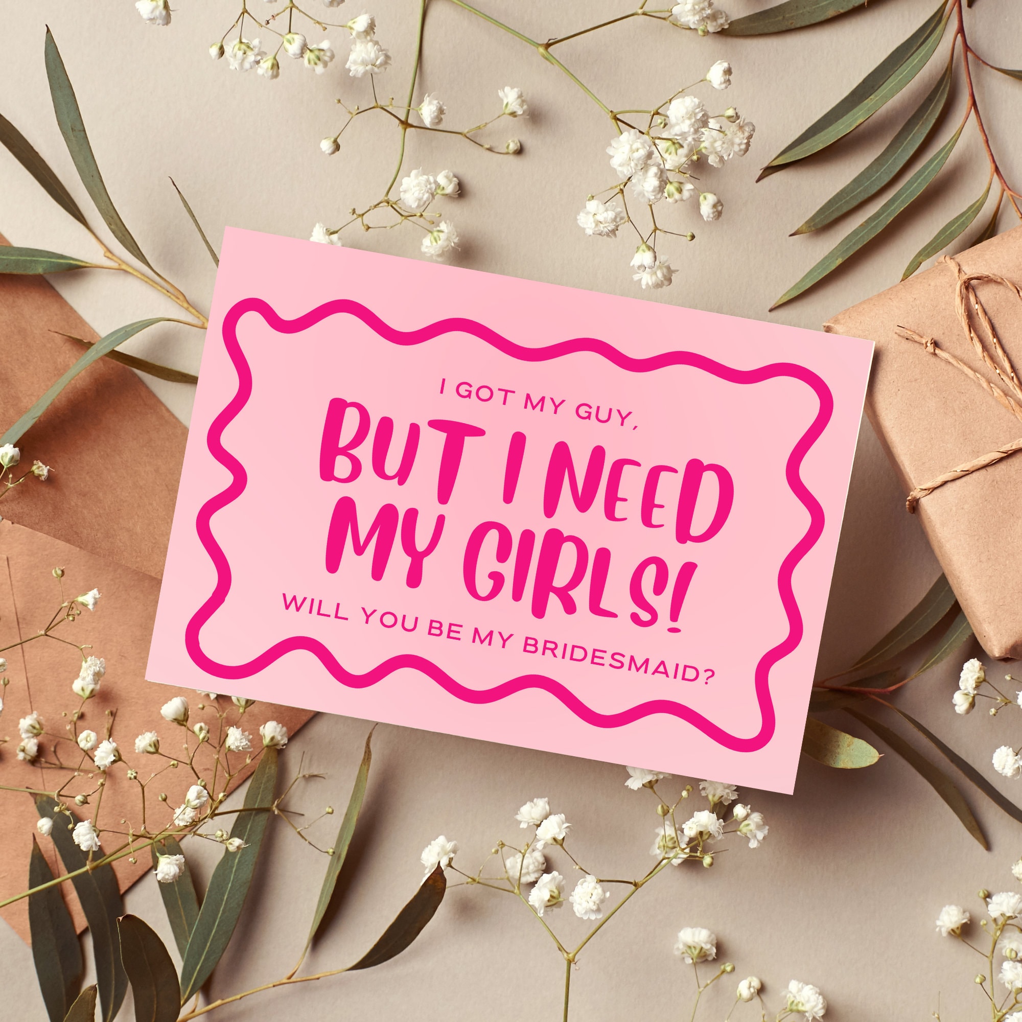 Printable Bridesmaids' Invitation Bridesmaids Invitation - Etsy