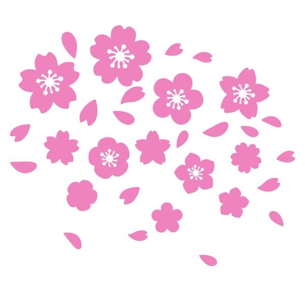 Cherry Blossom Decal - Etsy