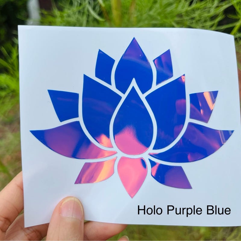 Lotus Decal - Etsy
