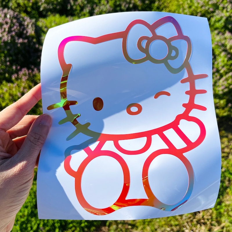 Kitty Hello Stickers - Etsy