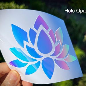 Lotus Vinyl Decal Lily Water Decal Car Window Mirror Laptop Tumbler ...