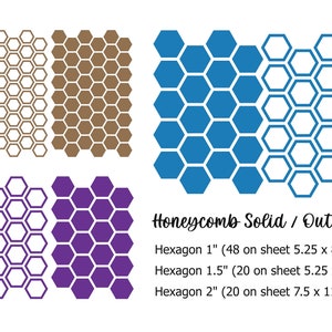 Honeycomb Vinyl Decal Hexagon Sticker Car Window Mirror Laptop Decal ...